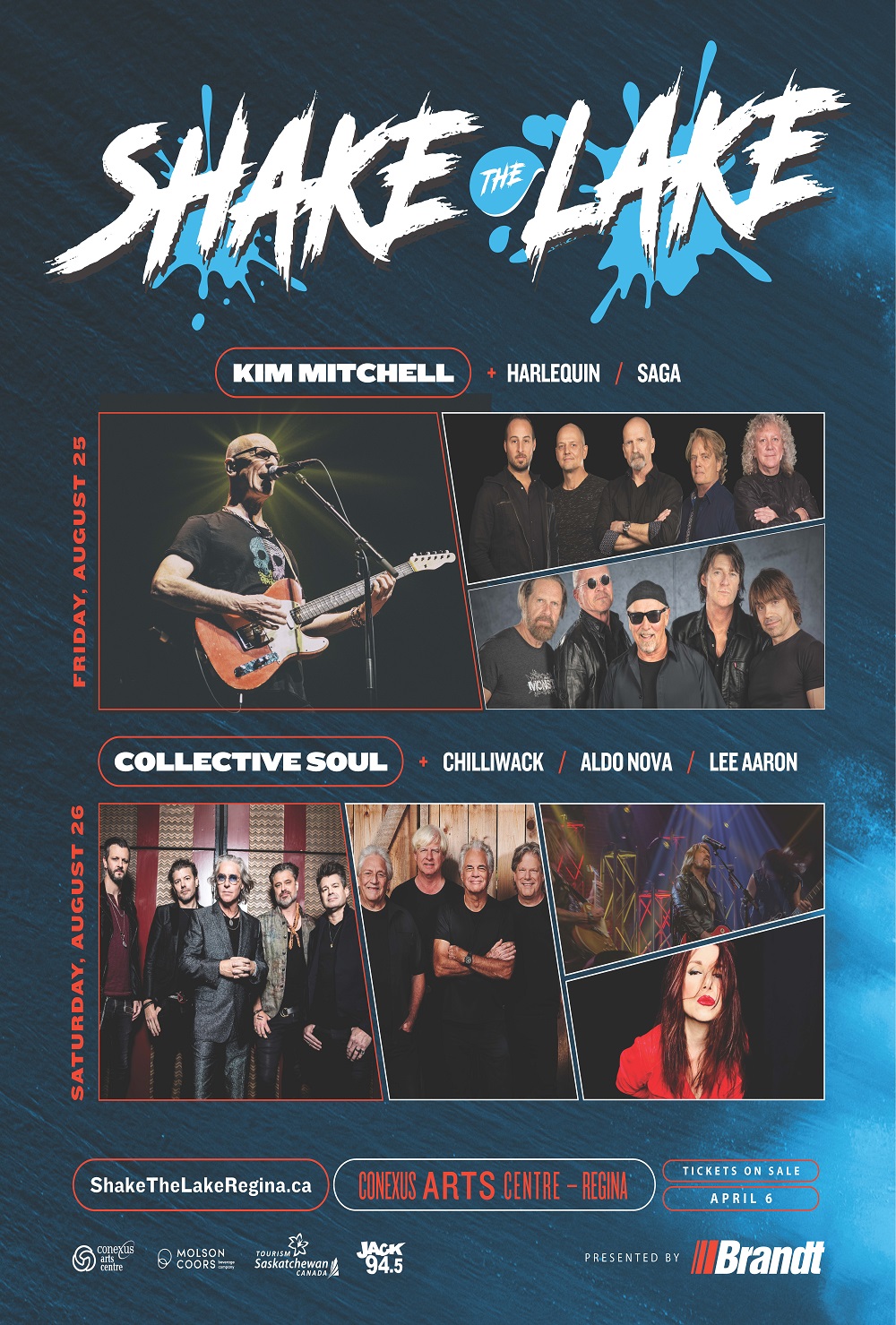 Shake The Lake - August 26, 2023 - Lee Aaron Official Web Site